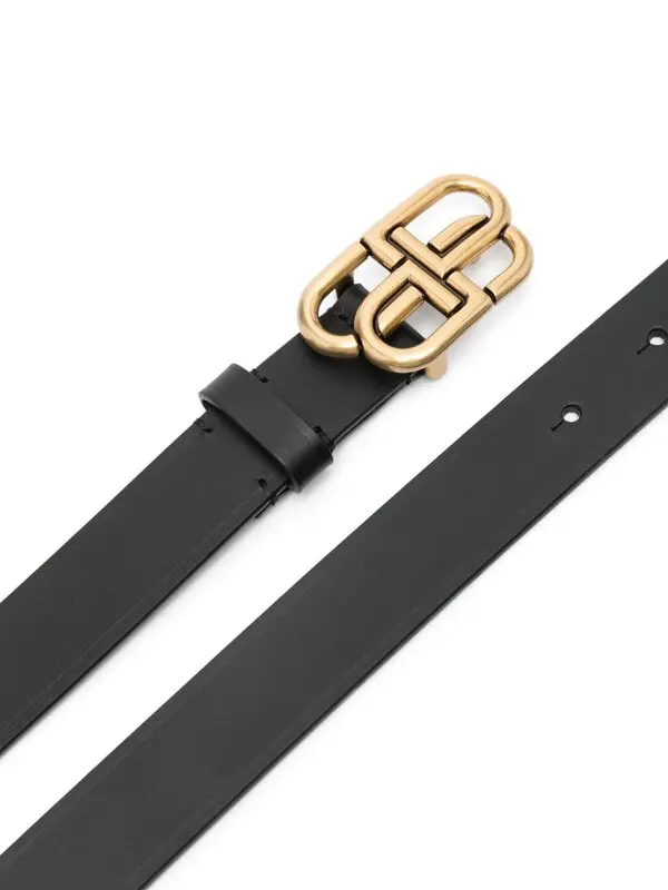 Balenciaga Bb Leather Belt