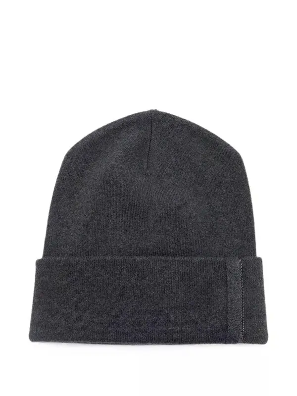 Brunello Cucinelli Cashmere Beanie - Grey