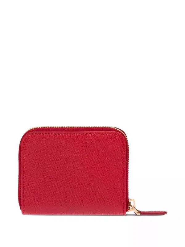 Prada Logo-plaque Zipped Wallet