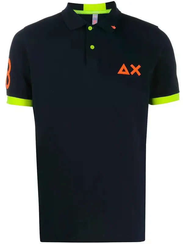 SUN 68 68 Logo Polo Shirt