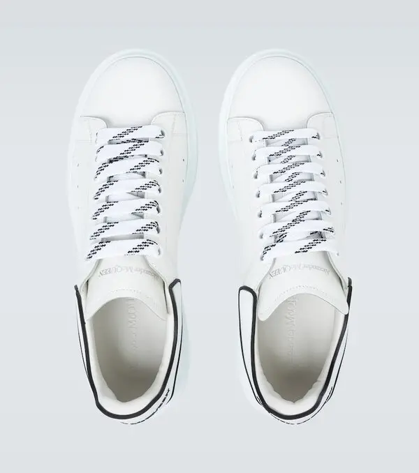 Alexander McQueen Oversized Leather Sneakers