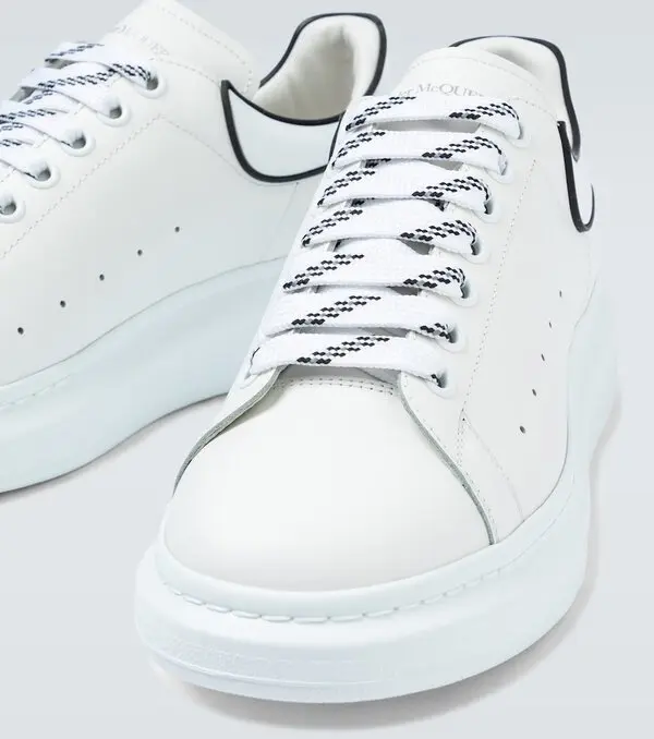Alexander McQueen Oversized Leather Sneakers