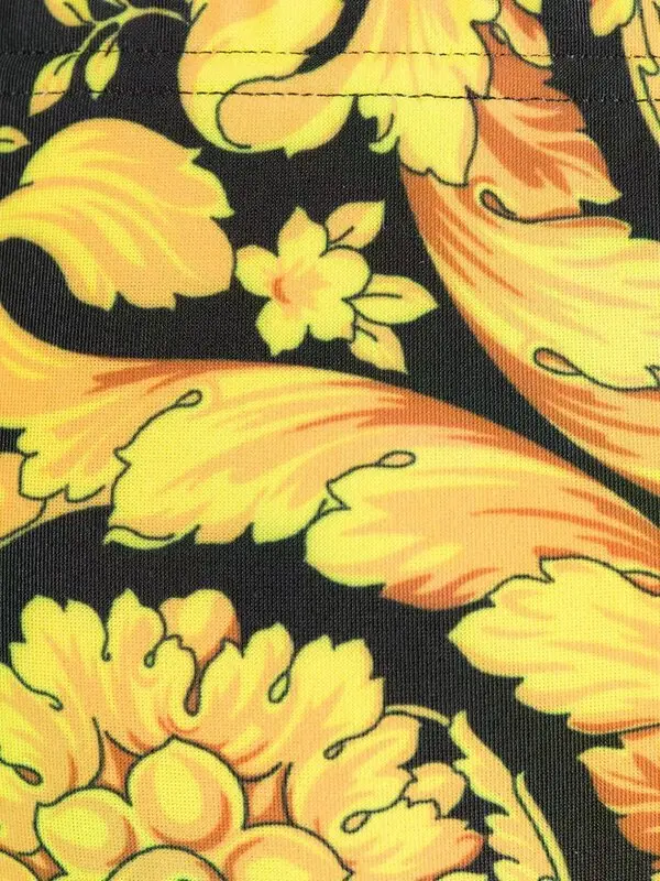 Versace Barocco Printed Swim Trunks