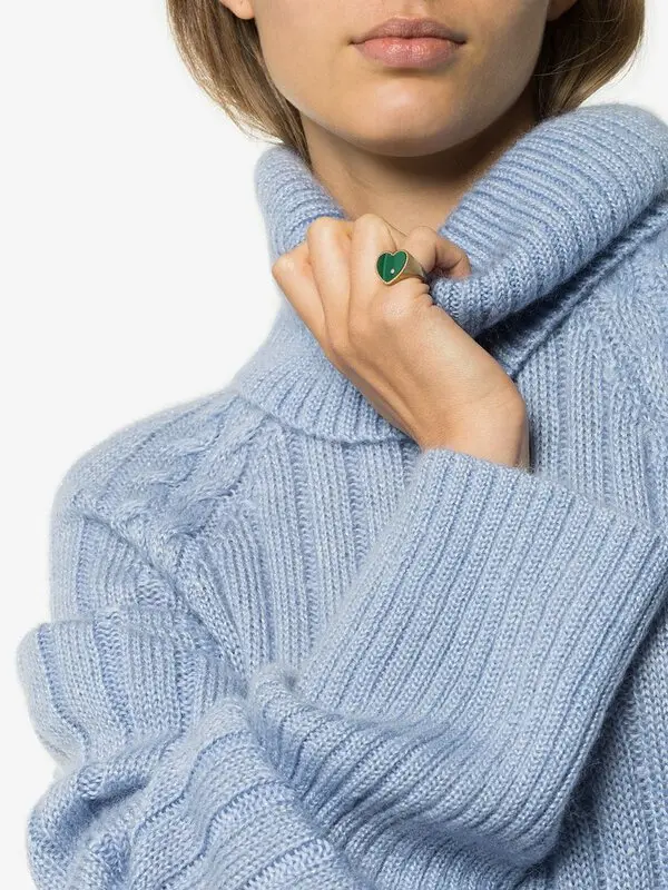 Yvonne Léon 9kt Emerald And Diamond Ring