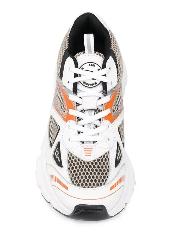 Axel Arigato Marathon Runner Panelled Sneakers - White