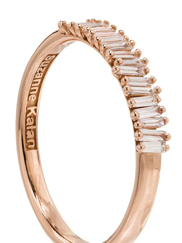 SUZANNE KALAN 18kt Half Eternity Diamond Ring