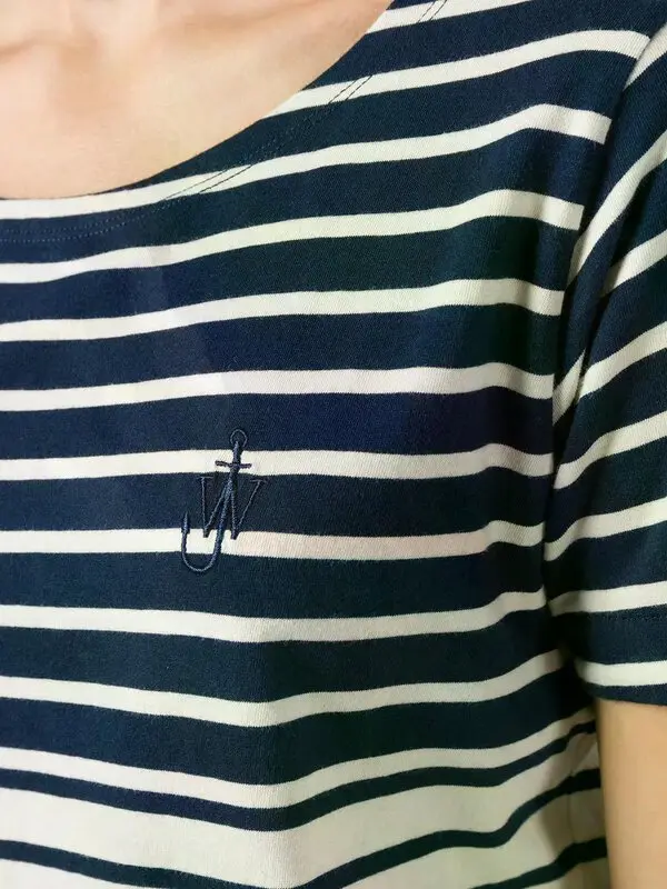 JW Anderson Stripe Knot T-shirt - Blue