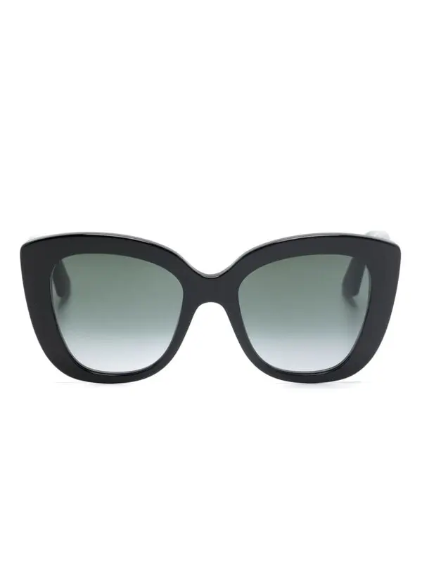 Gucci Interlocking G Oversized Sunglasses - Black