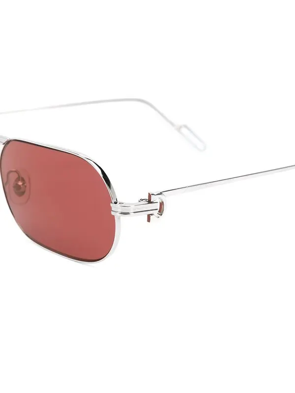 Cartier Tinted Square Sunglasses
