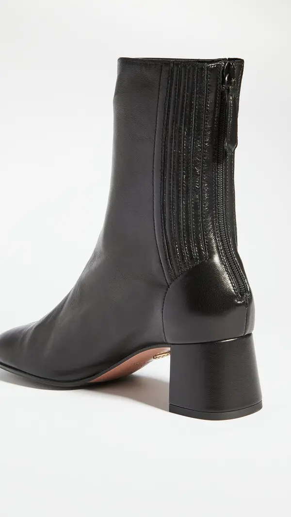 AQUAZZURA Saint Honoré Booties 50mm - Black
