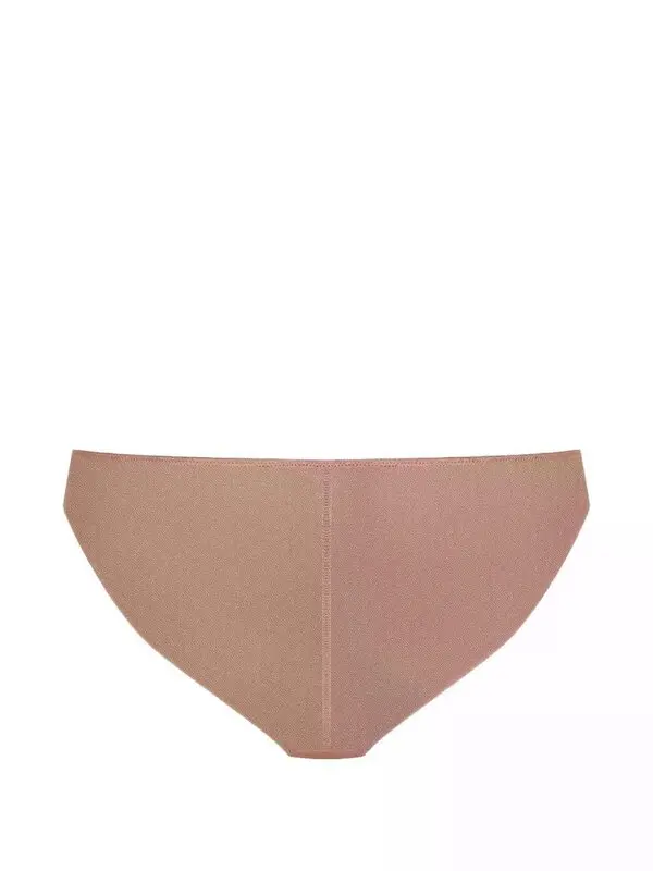 MAISON CLOSE Corps À Corps Sheer Briefs - Neutrals