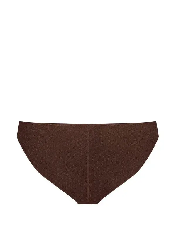 MAISON CLOSE Corps À Corps Mesh Briefs - Brown