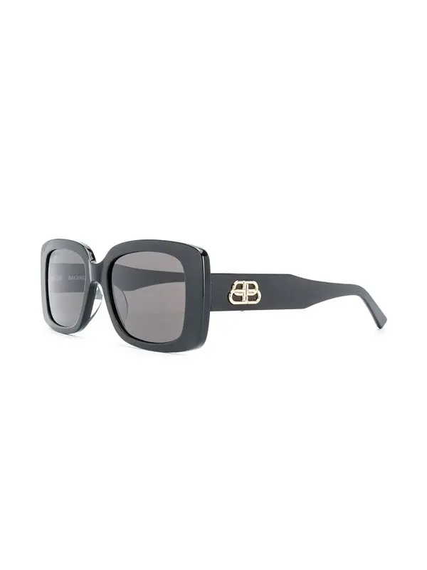 Balenciaga Paris Square-frame Sunglasses