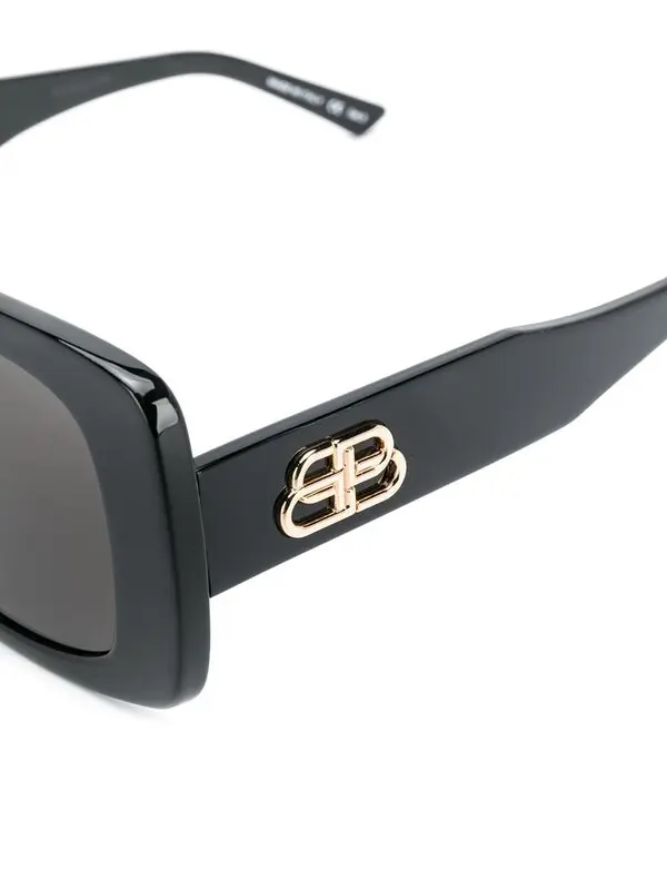Balenciaga Paris Square-frame Sunglasses
