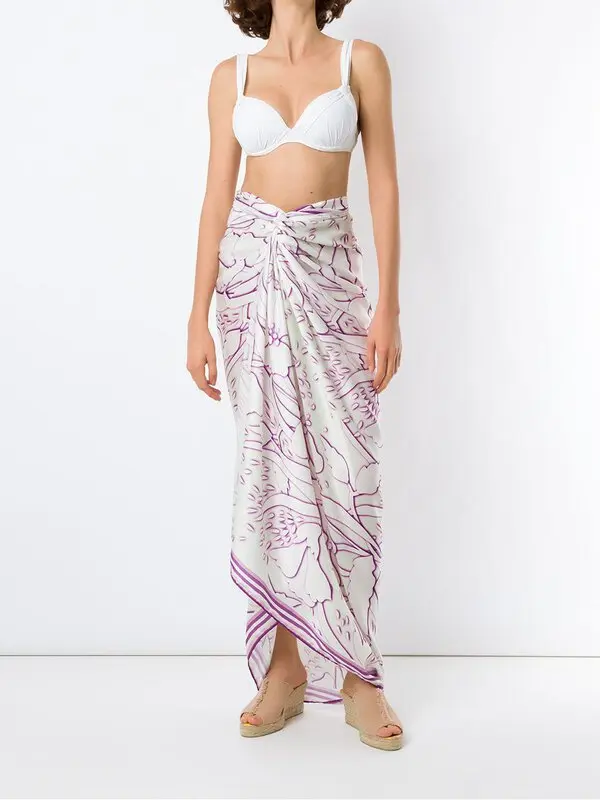 AMIR SLAMA Ruched Bikini Set