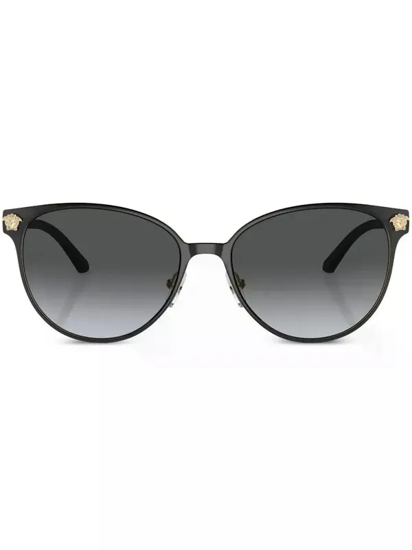 Versace Medusa Plaque Sunglasses - Black