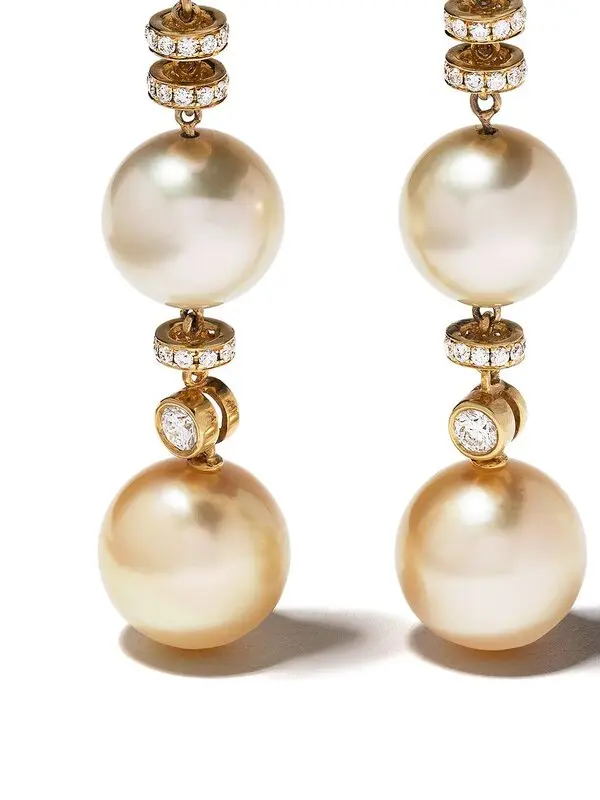 Yoko London Aurelia South Sea Pearl And Diamond Necklace