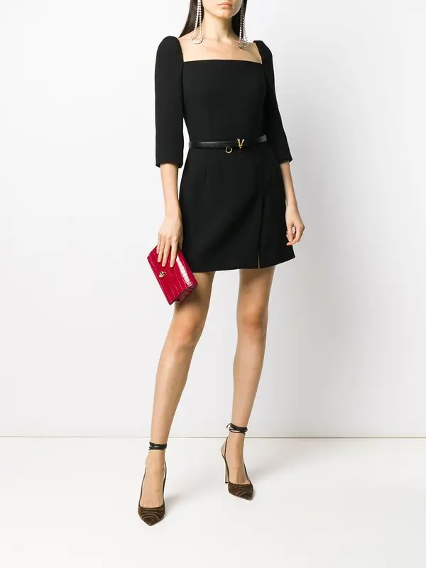Dolce & Gabbana Double Crepe Minidress