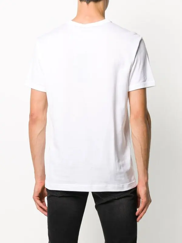 Dolce & Gabbana Embroidered Cotton T-shirt - White