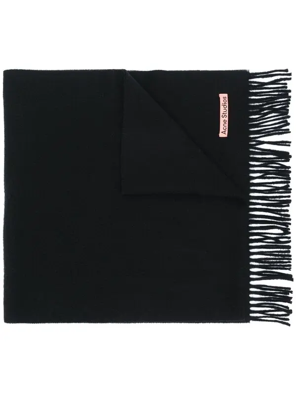 Acne Studios Narrow Fringed Scarf