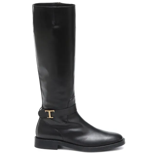 TOD'S Leather Knee-high Boots
