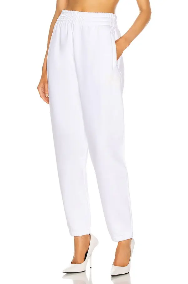 Alexander Wang Foundation Terry Classic Sweatpant - White