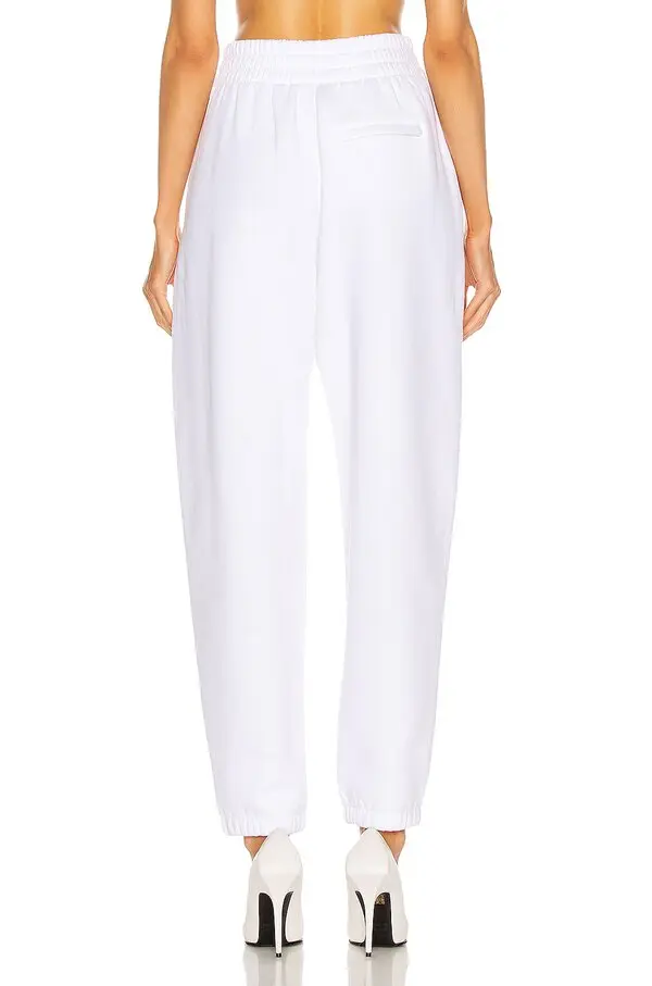 Alexander Wang Foundation Terry Classic Sweatpant - White