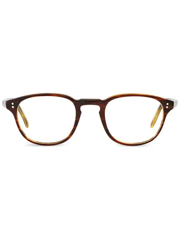 Oliver Spencer Fairmont Eyeglasses - Brown