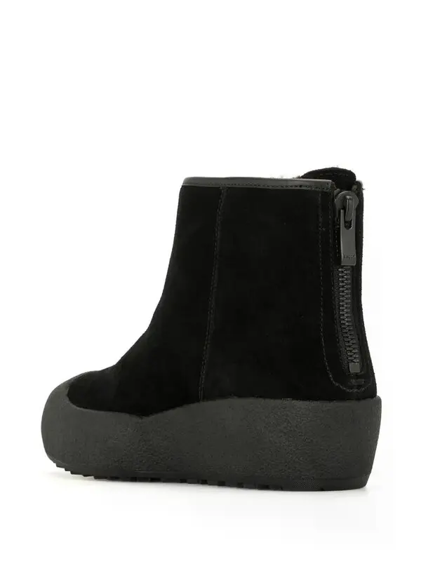 Bally Guard Ii Platform Ankle Boots - Black