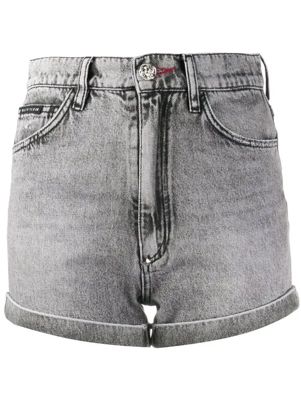Philipp Plein Hot Pants Denim Shorts