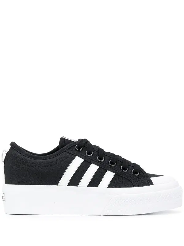 Adidas Nizza Platform Trainer - Black