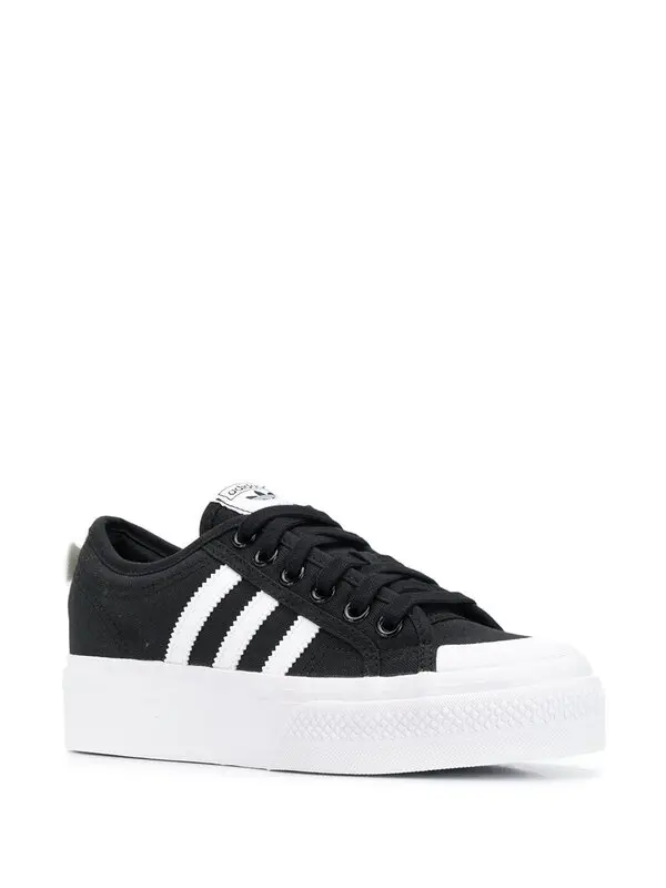 Adidas Nizza Platform Trainer - Black