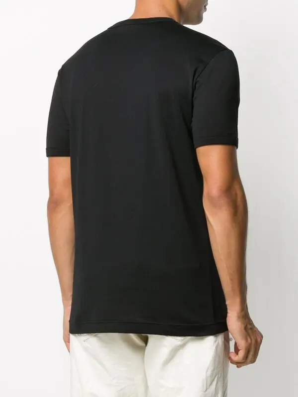 Dolce & Gabbana Embroidered Cotton T-shirt - Black