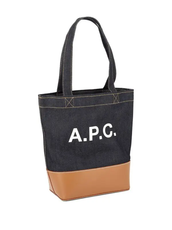 A.p.c. Axelle Logo Tote Bag