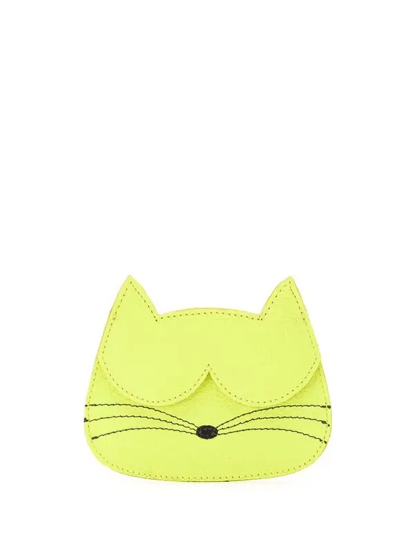 STUDIO CHOFAKIAN Cat Card-holder - Green