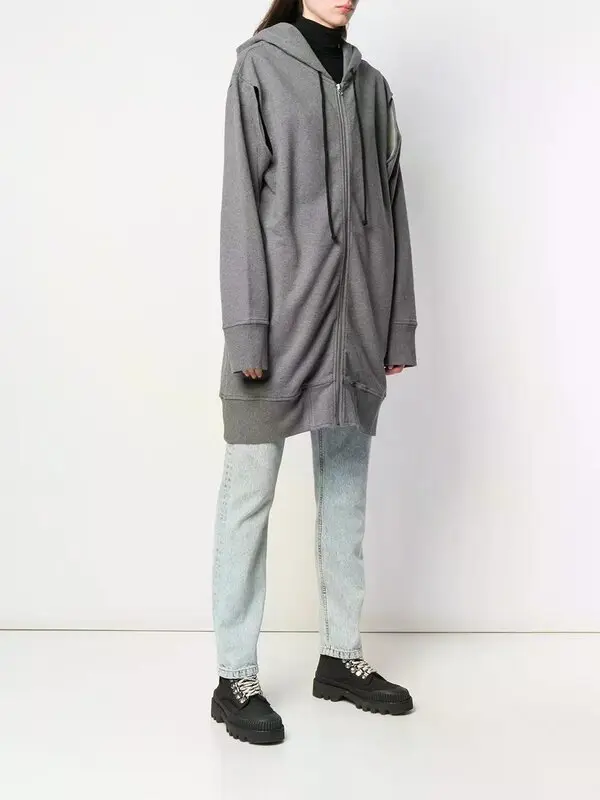 MAISON MARGIELA Oversized Zip-up Hoodie