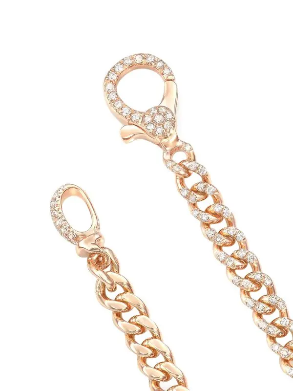 Shay 18k Rose Pavé Diamond Bracelet