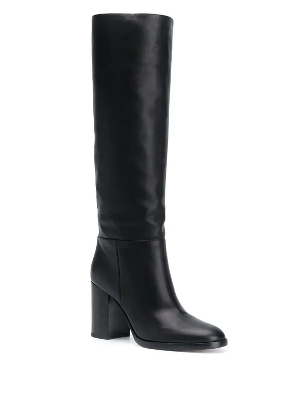 GIANVITO ROSSI Santiago 85mm Knee-high Boots - Black