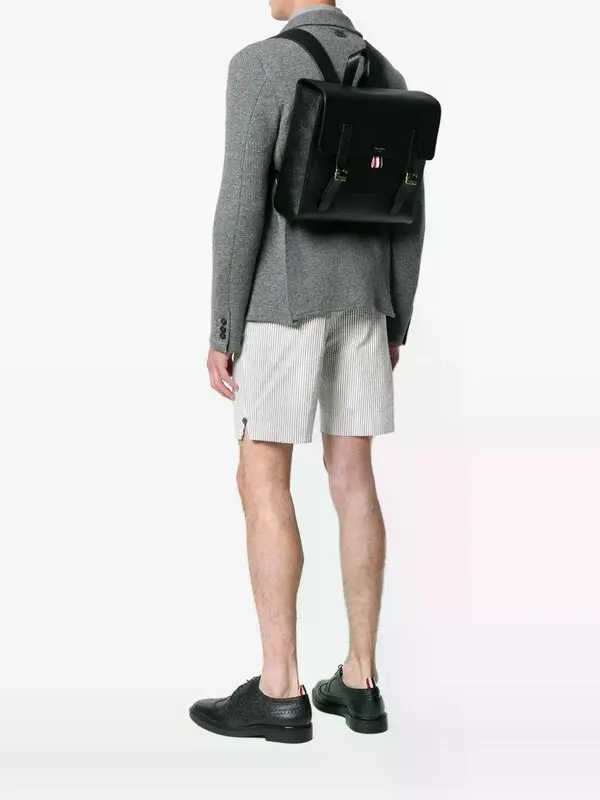 Thom Browne Rwb-stripe Backpack