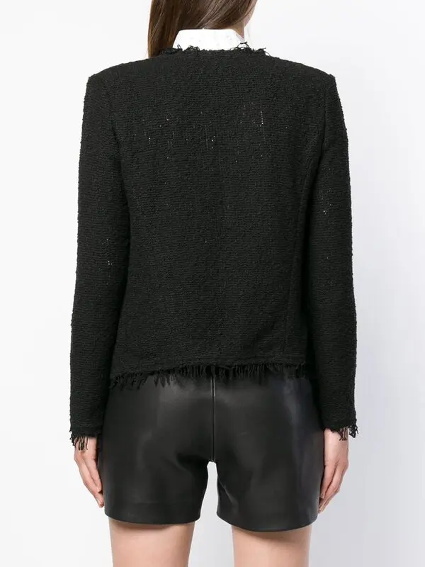 IRO PARIS Frayed Tweed Jacket