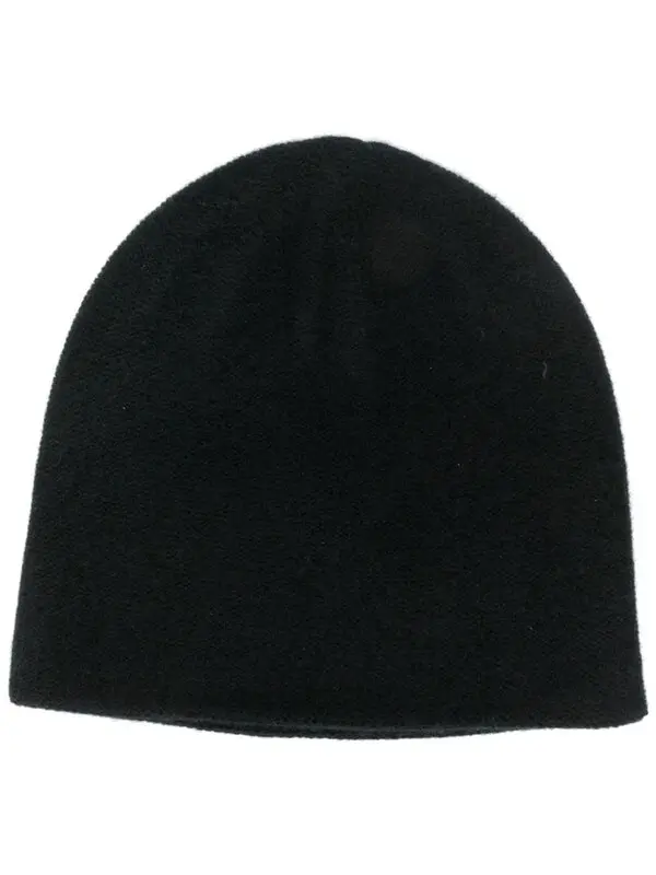 N.peal Double Layer Beanie - Black
