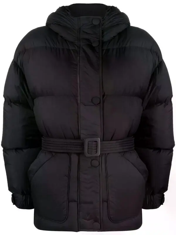 IENKI IENKI Belted Puffer Jacket - Black