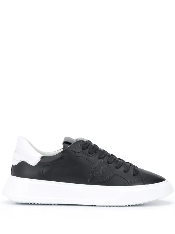 Philippe Model Temple Veau Low-top Sneakers - Black