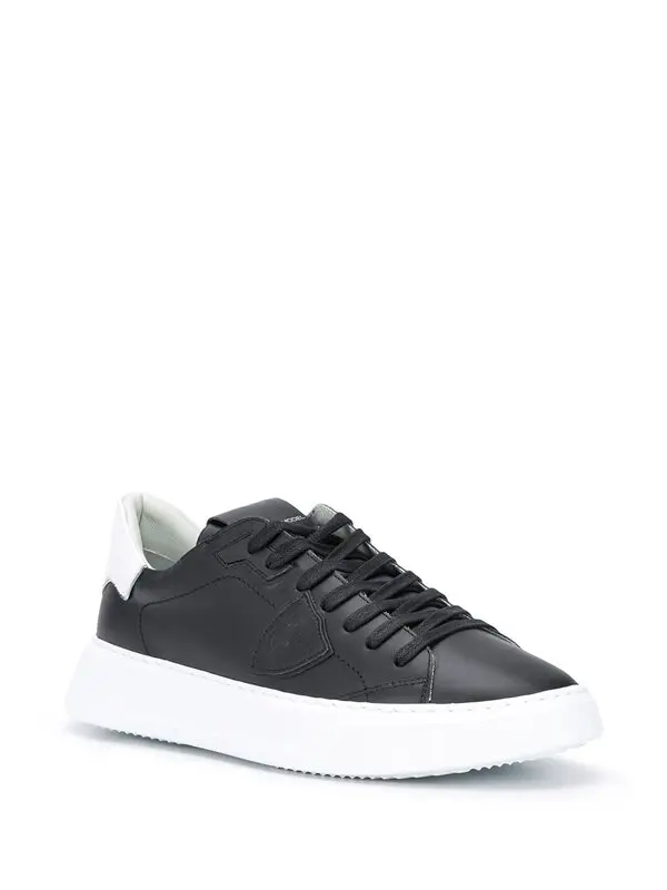 Philippe Model Temple Veau Low-top Sneakers - Black