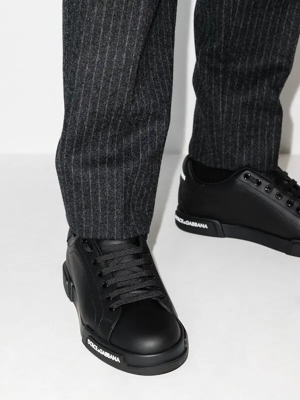 Dolce & Gabbana Portofino Sneakers - Black