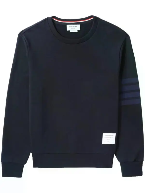 Thom Browne 4-bar Stripe Sweatshirt - Blue