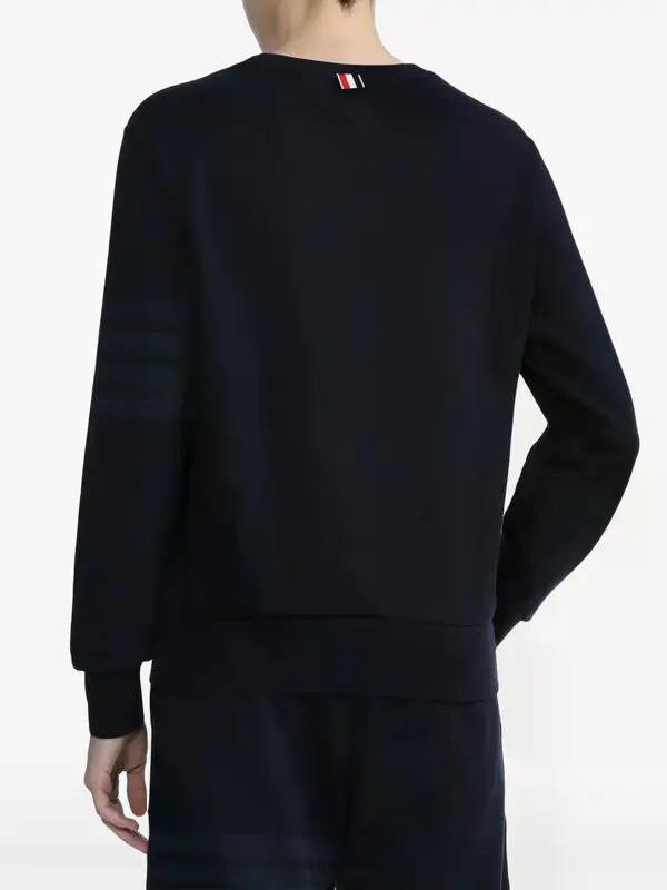 Thom Browne 4-bar Stripe Sweatshirt - Blue