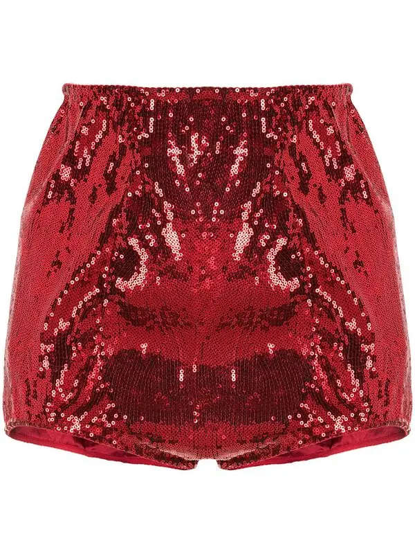 Dolce & Gabbana Sequinned Briefs - Red