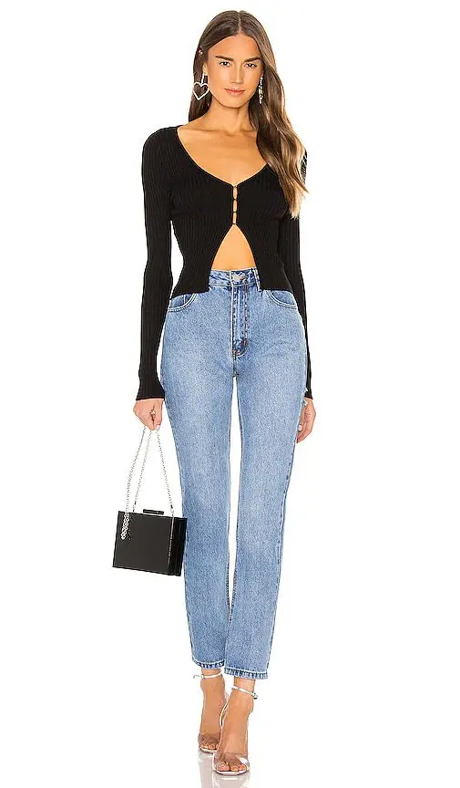 Superdown Sierra Knit Top