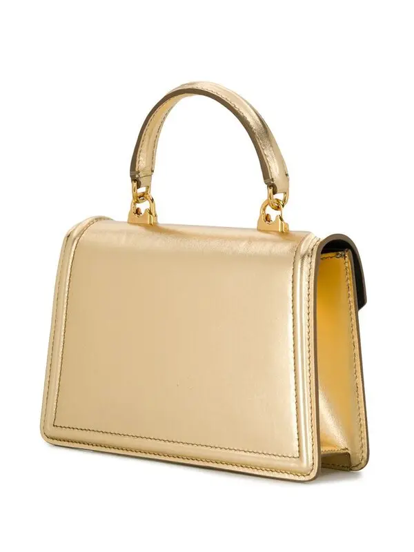 Dolce & Gabbana Devotion Top Handle Bag - Gold
